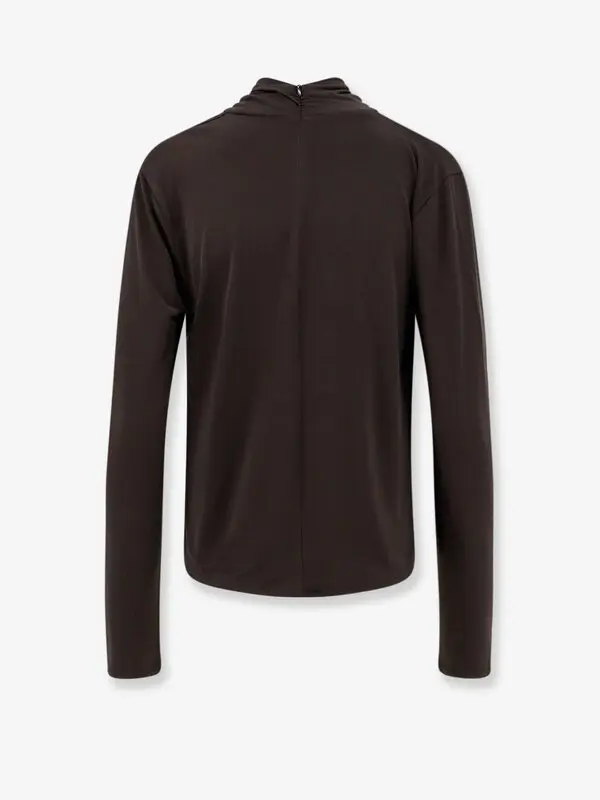 Vince Draped Jersey Top