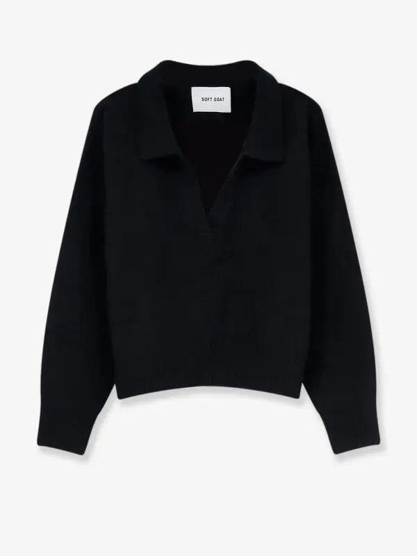 Soft Goat Cashmere V-neck Sweater
