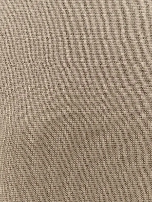 NUDE Wool Blend Boat Neck Sweater With Wide Short Sleeves - Beige