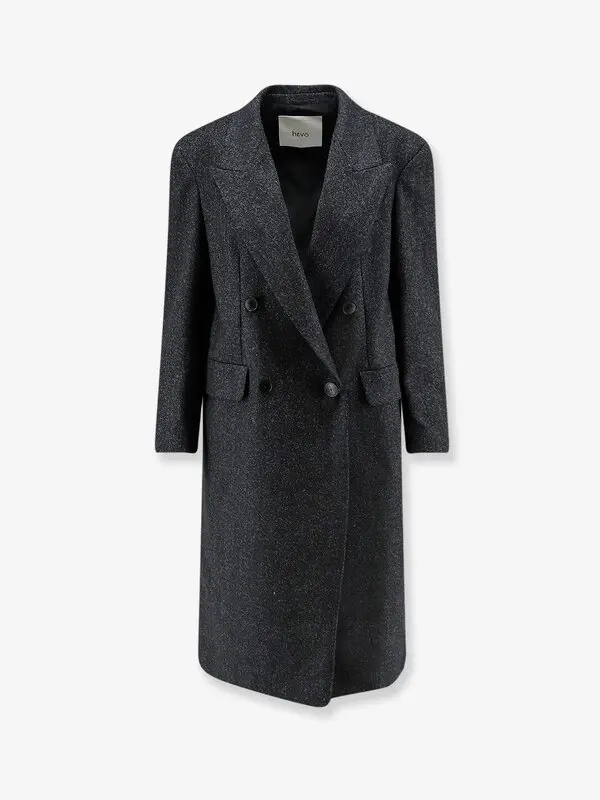 HEVO Martina Franca Wool Blend Coat