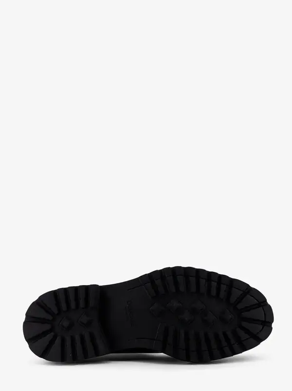 DOUCAL'S Leather Double Buckle Loafers