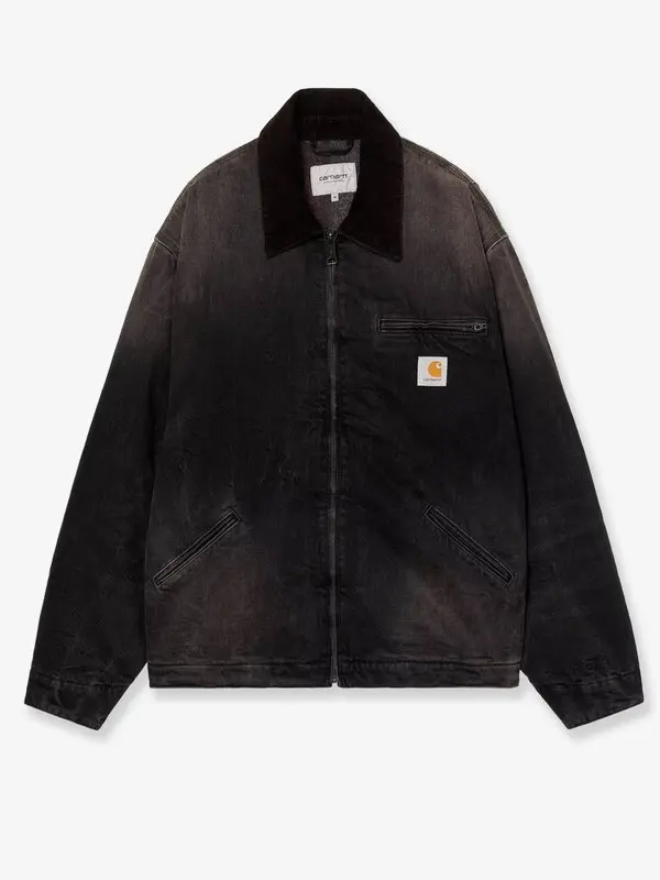 Carhartt Work In Progress Washed-out Denim Jacket - Black