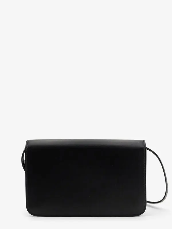 TOTEME T-lock Leather Crossbody Bag