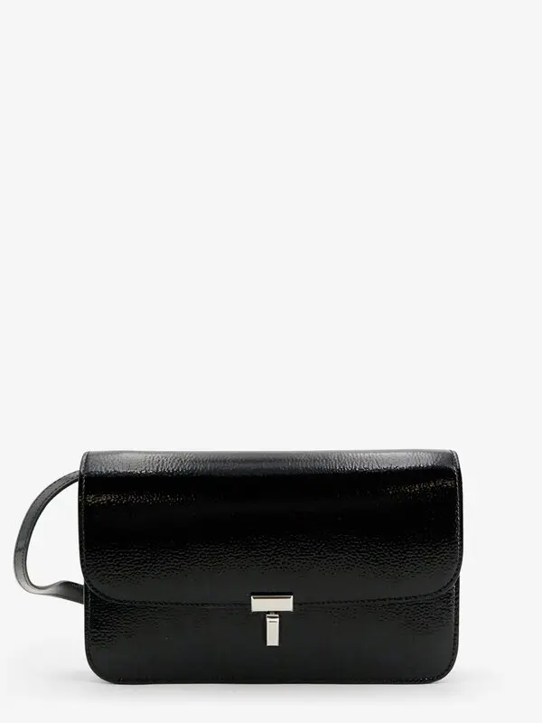 TOTEME Patent T-lock Crossbody Bag
