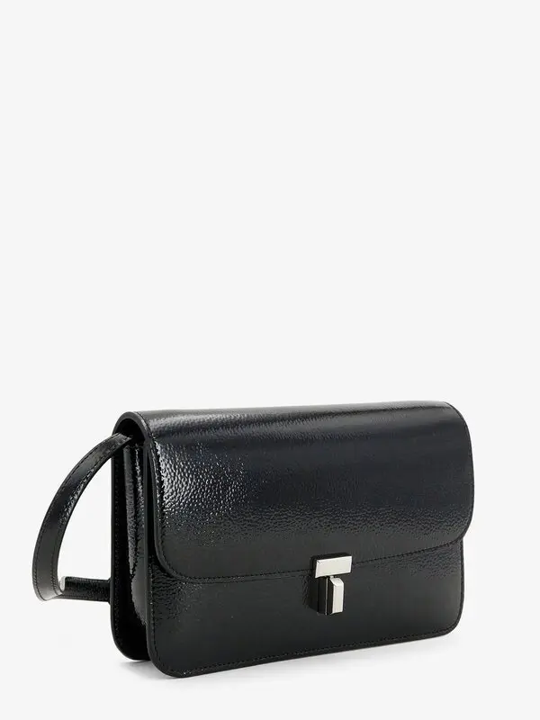 TOTEME Patent T-lock Crossbody Bag