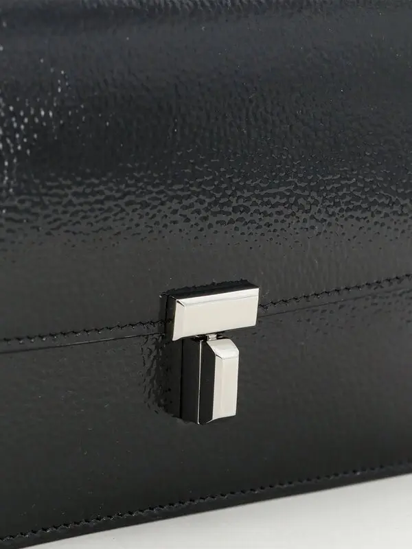 TOTEME Patent T-lock Crossbody Bag