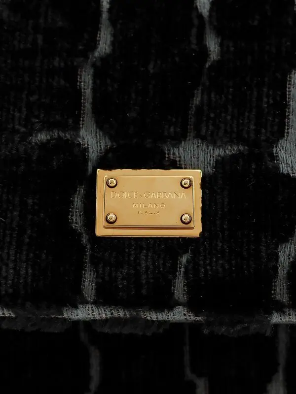 Dolce & Gabbana Sicily Velvet Handbag