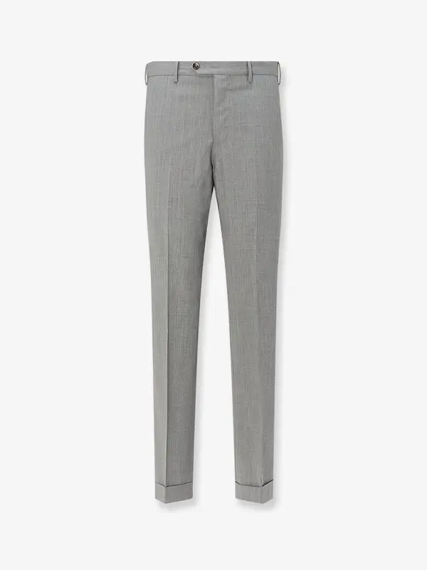 PT TORINO Madras Wool Trousers