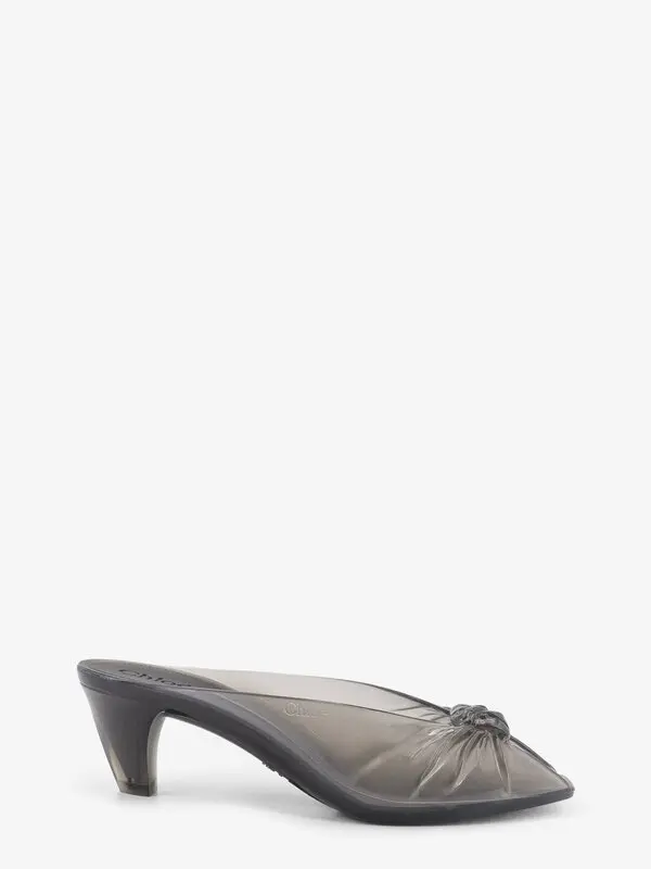 Chloé Jelly Tpu Sandals - Silver