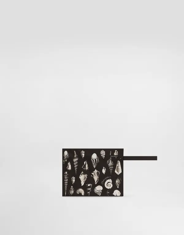 Dolce & Gabbana Shell-print Beach Boxer Shorts