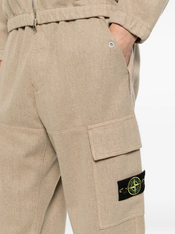 Stone Island Cargo Trousers - Brown