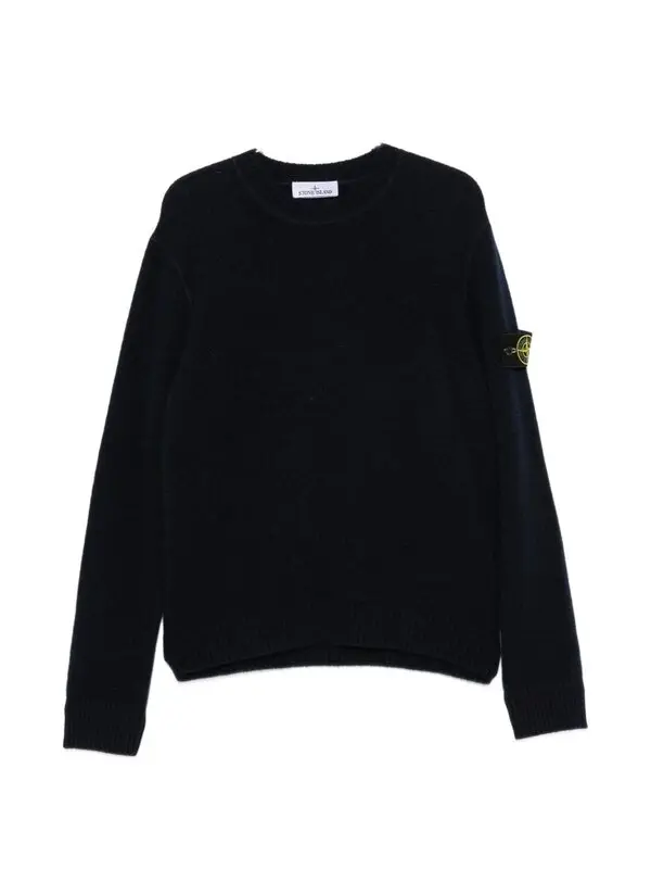 Stone Island Wool Crewneck Sweater