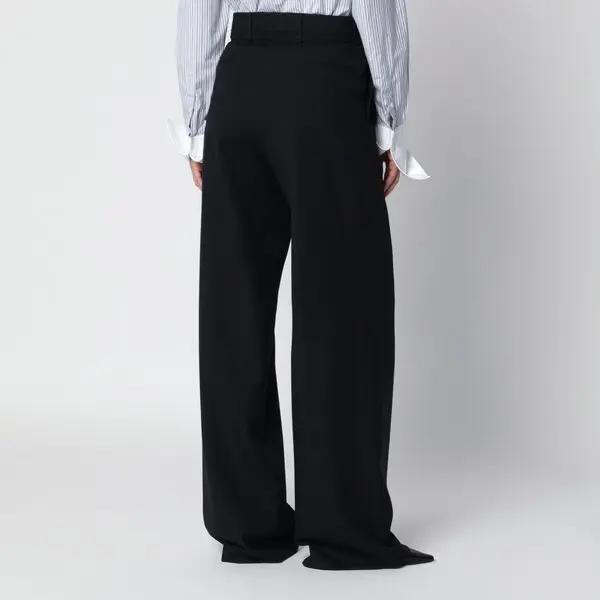 Dries Van Noten Pleated Wool Trousers