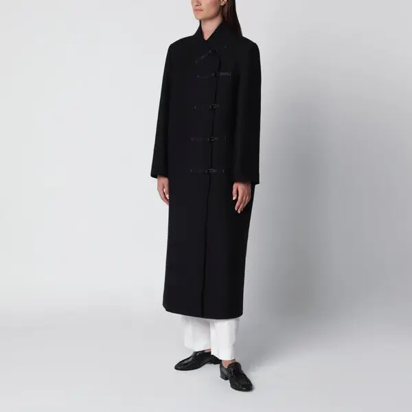 RÓHE Virgin Wool Coat With Pankou Fastening