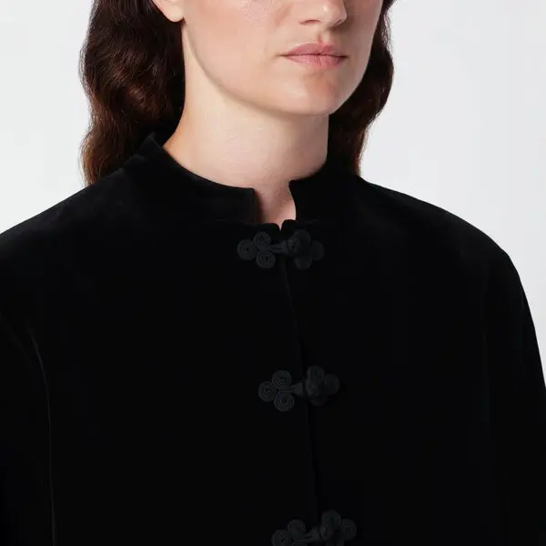 RÓHE Velvet Pankou Fastening Jacket