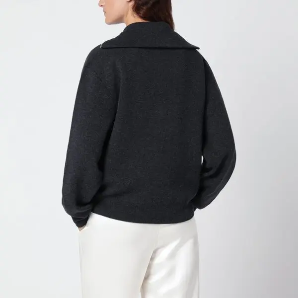 RÓHE Charcoal Wool And Cashmere Pullover