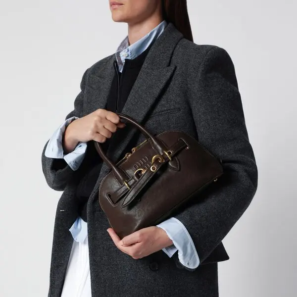 Miu Miu Small Aventurine Nappa Leather Bag