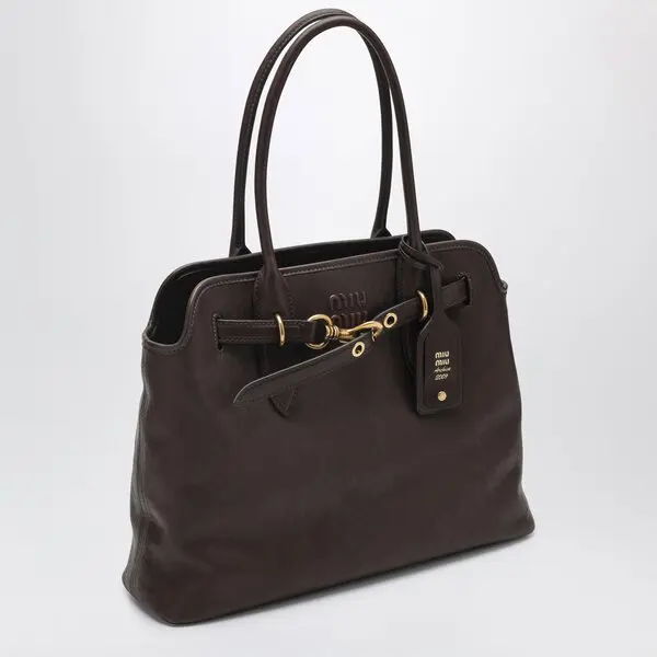 Miu Miu Aventure Bag In Radica Nappa Leather
