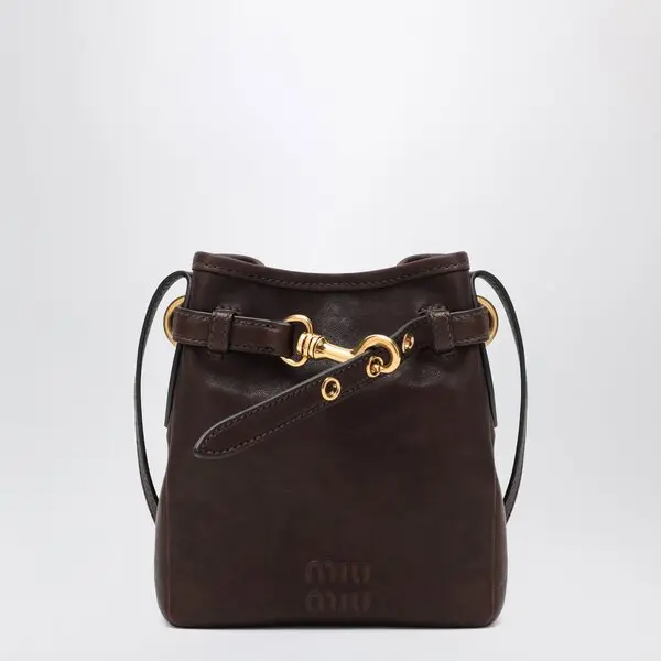 Miu Miu Radica Pouch In Nappa Leather