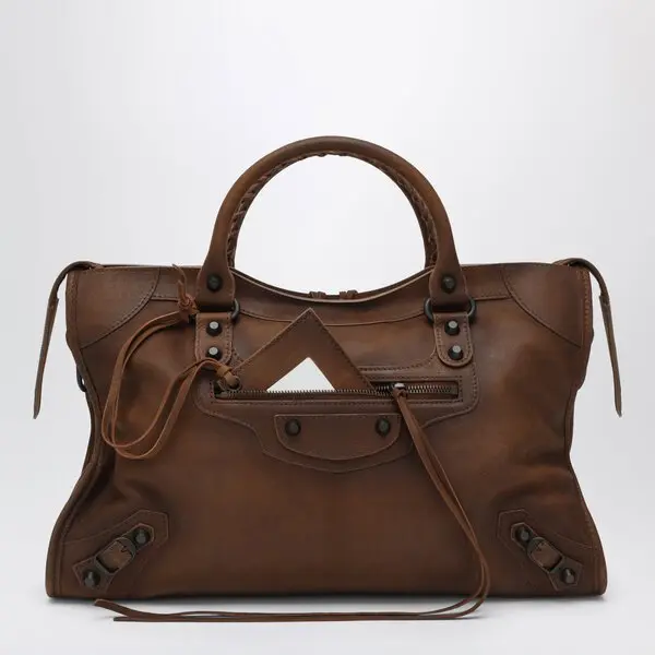 Balenciaga Le City Medium Leather Bag