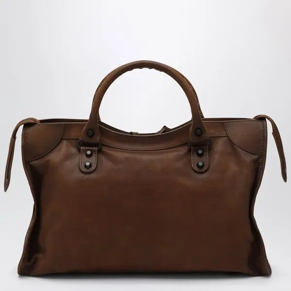 Balenciaga Le City Medium Leather Bag