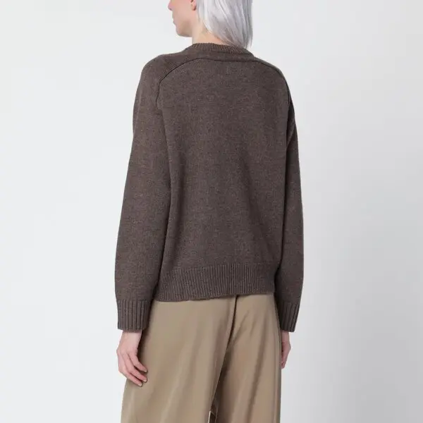 Loulou De Saison Wool & Cashmere Cardigan - Brown