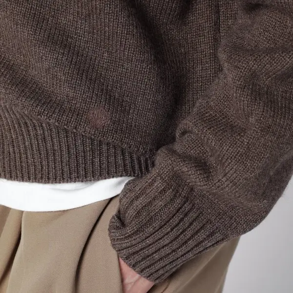 Loulou De Saison Wool & Cashmere Cardigan - Brown