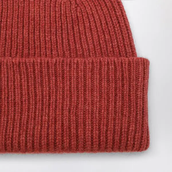 LE BONNET Beanie In Wool And Caregora In Terra