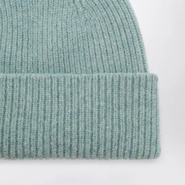 LE BONNET Beanie In Wool And Caregora In Basil
