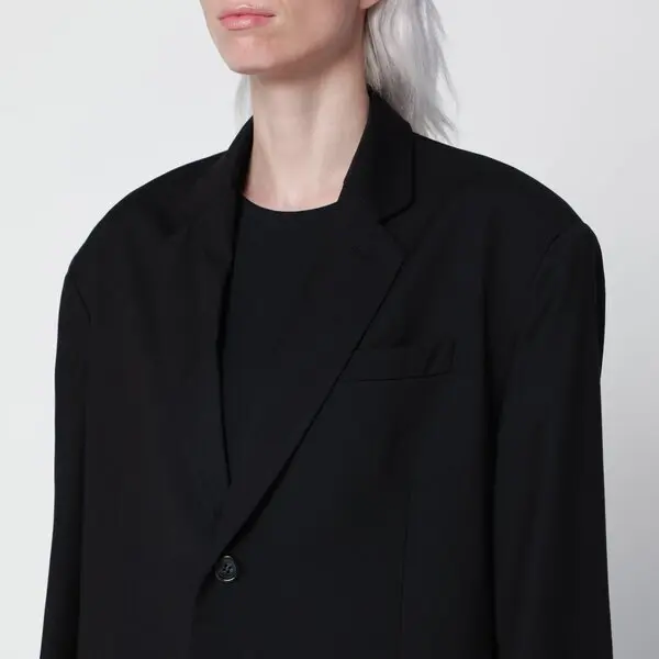 THE FRANKIE SHOP Gelso Single-breasted Jacket - Black