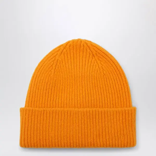 LE BONNET Beanie In Wool And Caregora In Peel