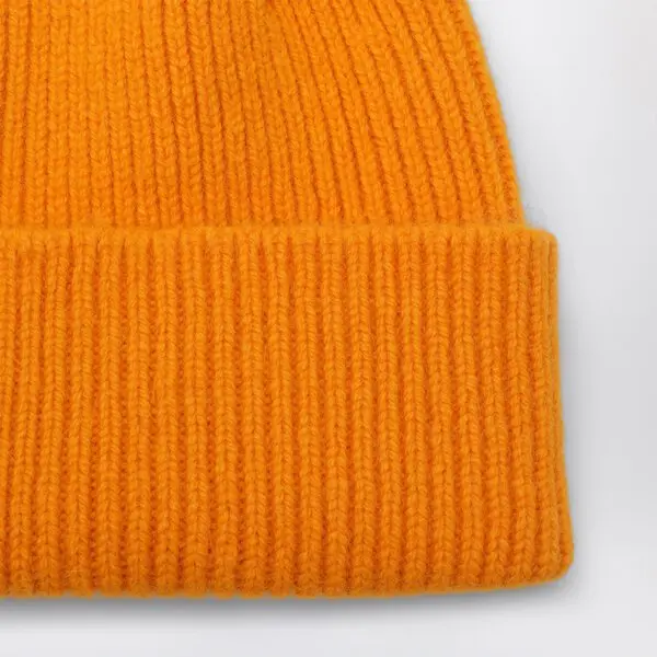 LE BONNET Beanie In Wool And Caregora In Peel