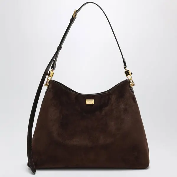 Dolce & Gabbana Vittoria Large Suede Bag