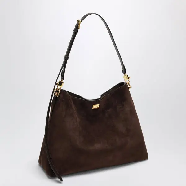 Dolce & Gabbana Vittoria Large Suede Bag