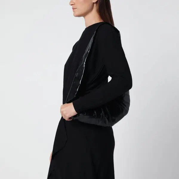 LEMAIRE Small Croissant Bag In Coated Cotton