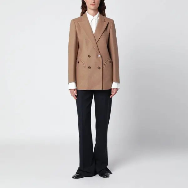 BLAZÉ MILANO Double-breasted Virgin Wool Blazer