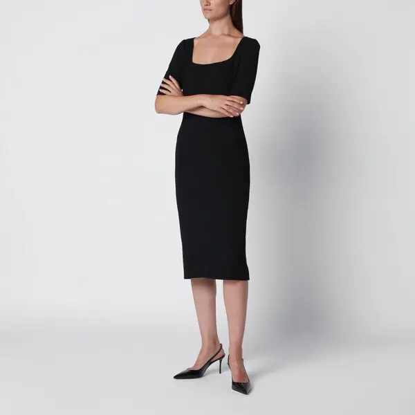 Dolce & Gabbana Double Wool Crêpe Dress
