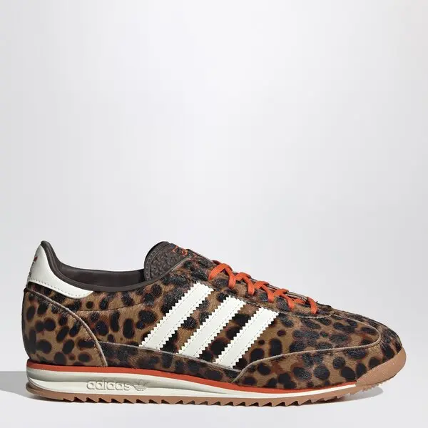 ADIDAS ORIGINALS Sneaker Sl 72 Og Dark /white/orange - Brown