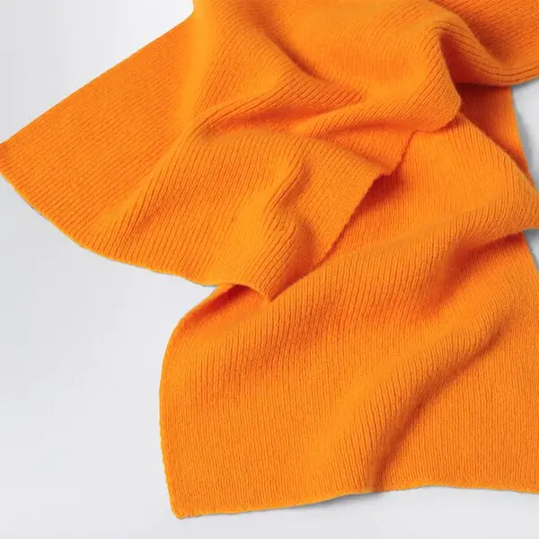 LE BONNET Scarf In Wool And Caregora In Peel