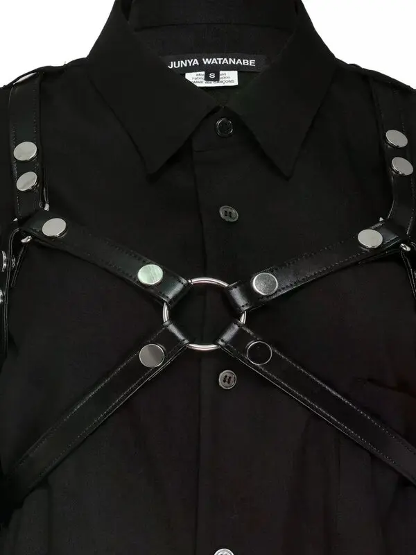 Junya Watanabe Harness-detail Long-sleeve Midi Dress