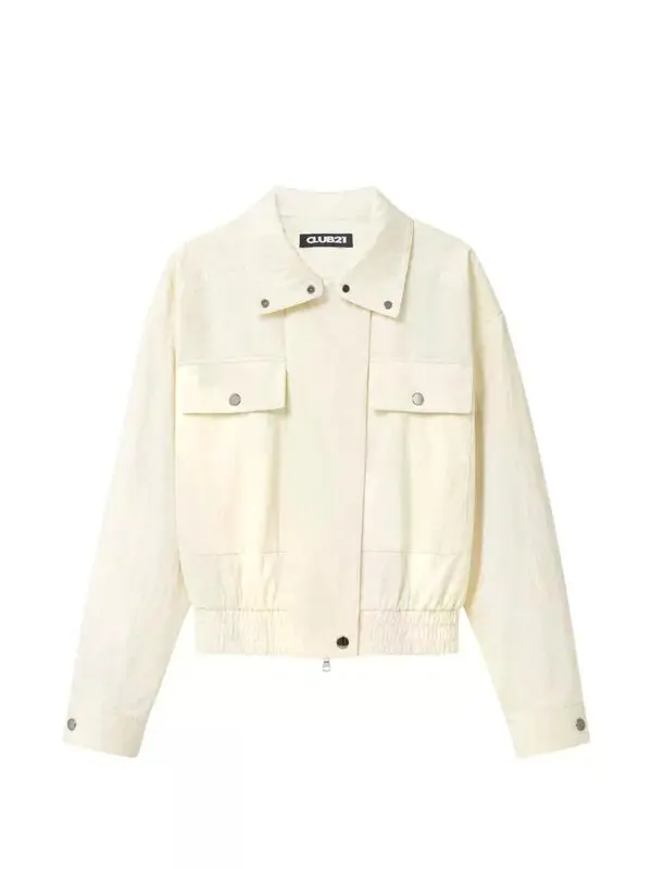 CLUB21 COLLECTION Eloise Elasticated-waistband Bomber Jacket