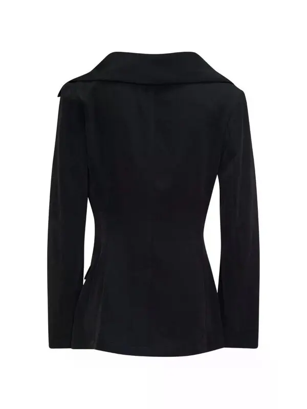 Yohji Yamamoto Asymmetric Notched-lapel Jacket