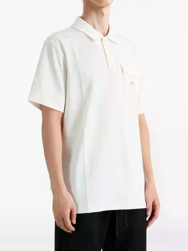 MALBON Jovis Benchmark Logo-patch Flap-pocket Polo Shirt