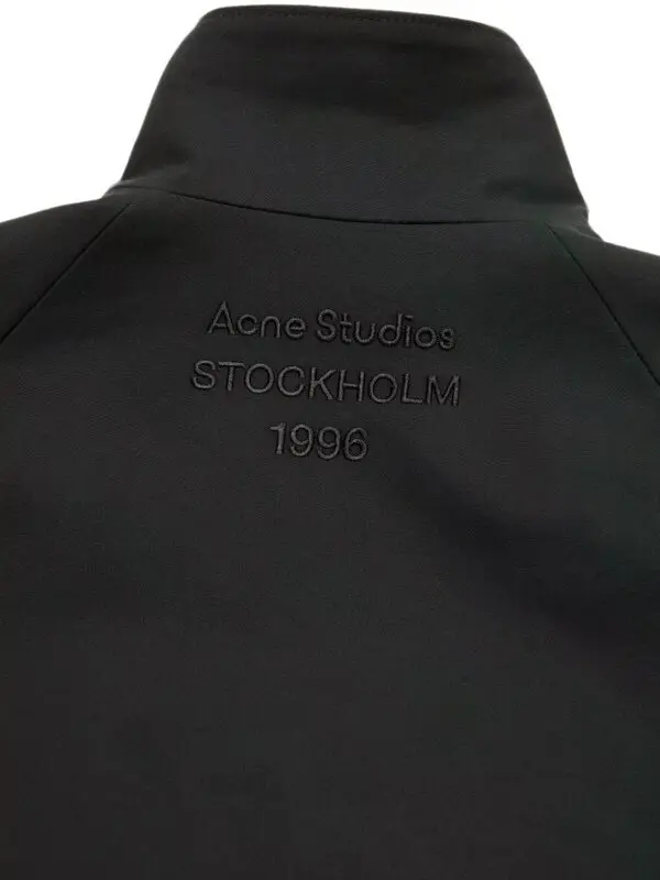 Acne Studios Embroidered-logo Zip-up Jacket