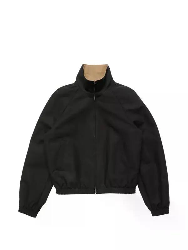 Acne Studios Embroidered Logo Zip-up Jacket