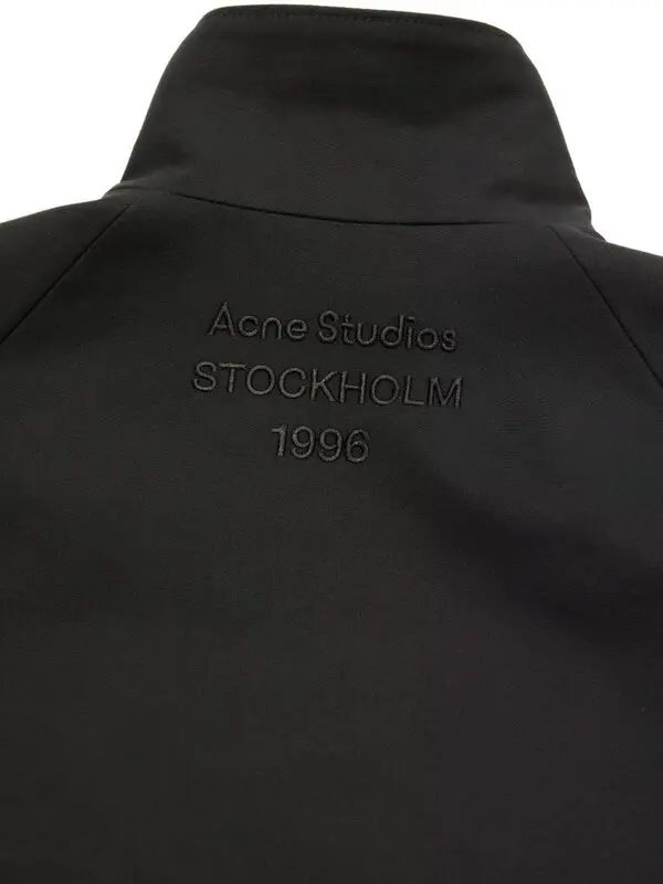 Acne Studios Embroidered Logo Zip-up Jacket