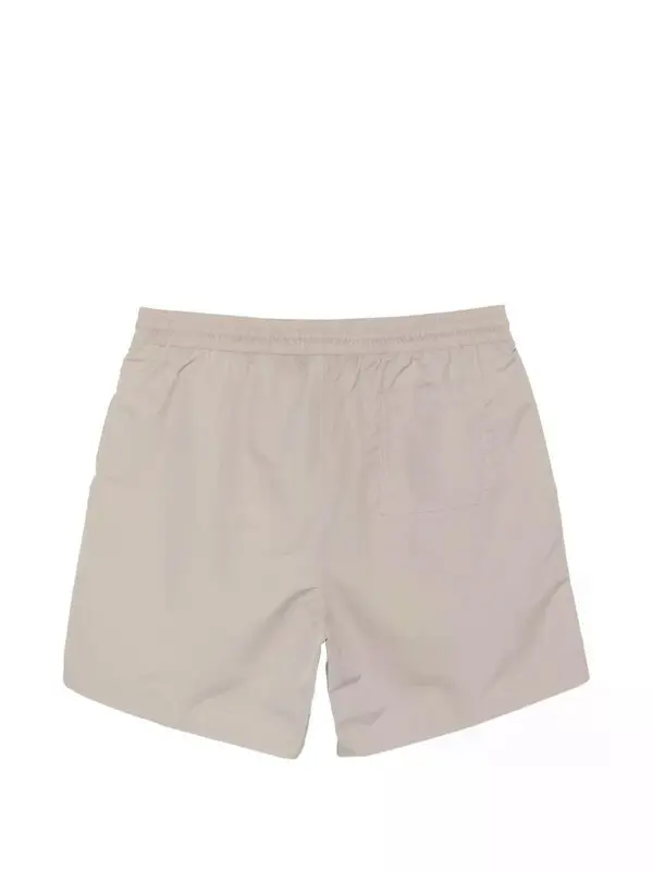 Brunello Cucinelli Logo-embroidered Drawstring Swim Shorts