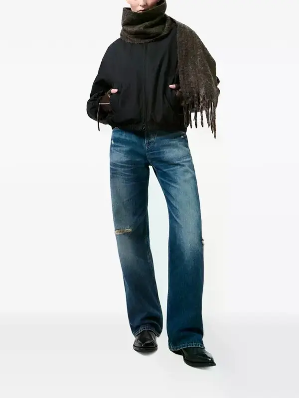 Our Legacy Estate Fringed Scarf - Brown