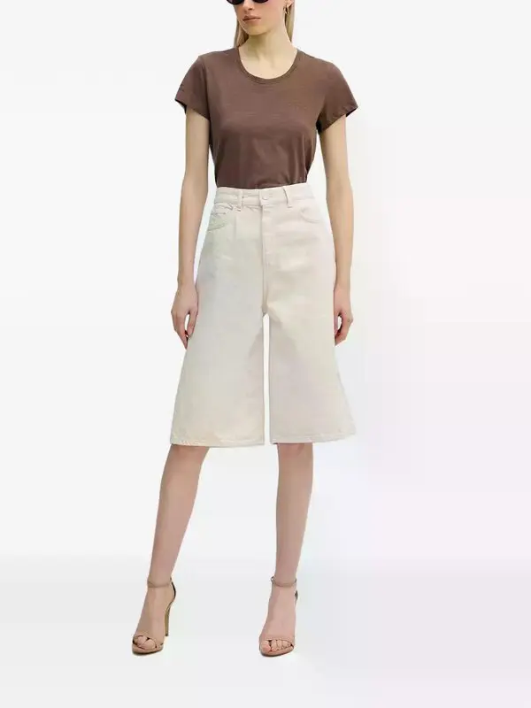 MOS MOSH Safina Cotton T-shirt With Stud Embellishment