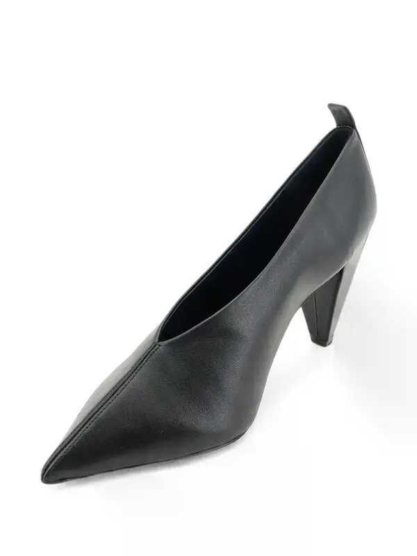 Loewe Origami Cubic Leather Pumps